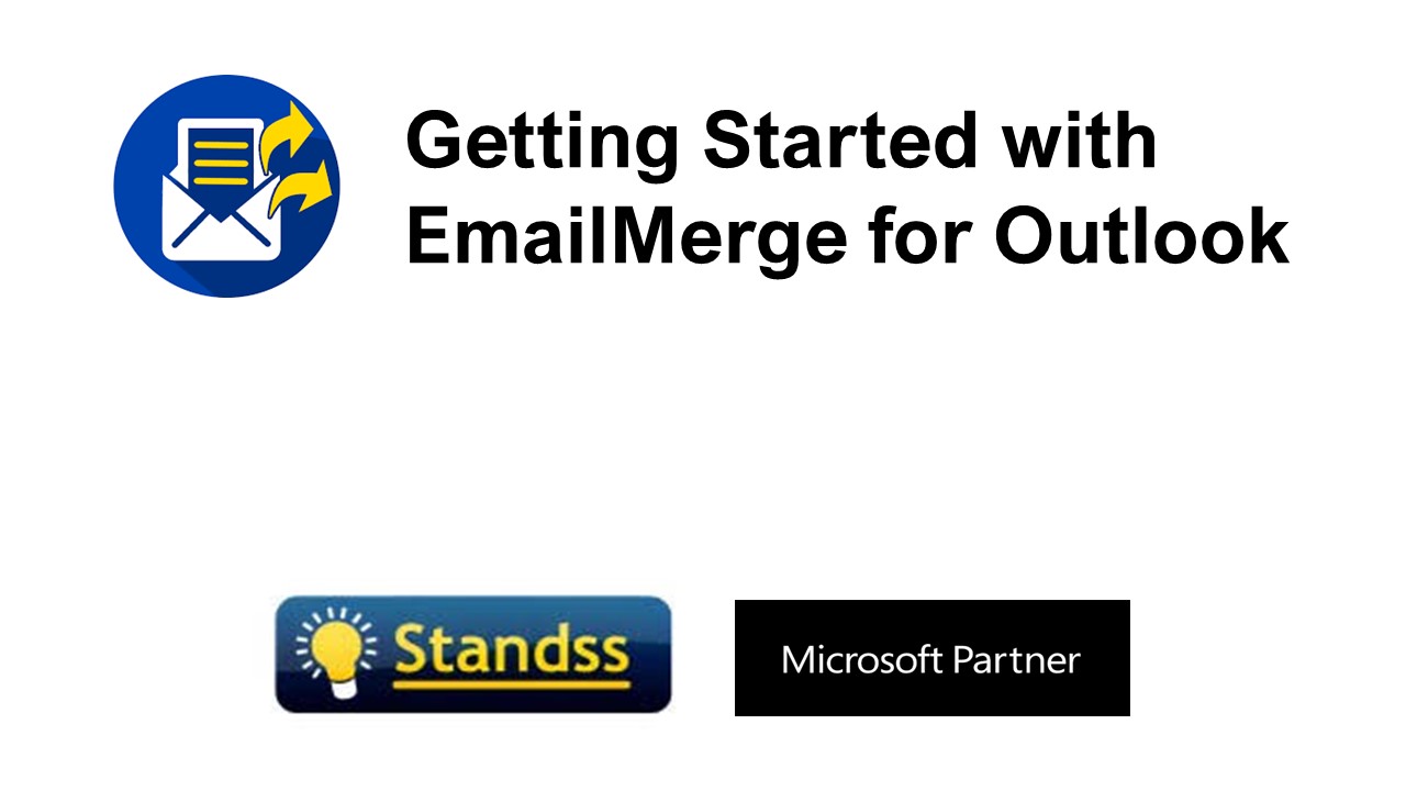 Email Merge Outlook | Merge Outlook Contacts - Standss